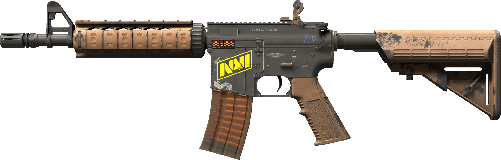 StatTrak™ M4A4 | Poly Mag on GamerPay