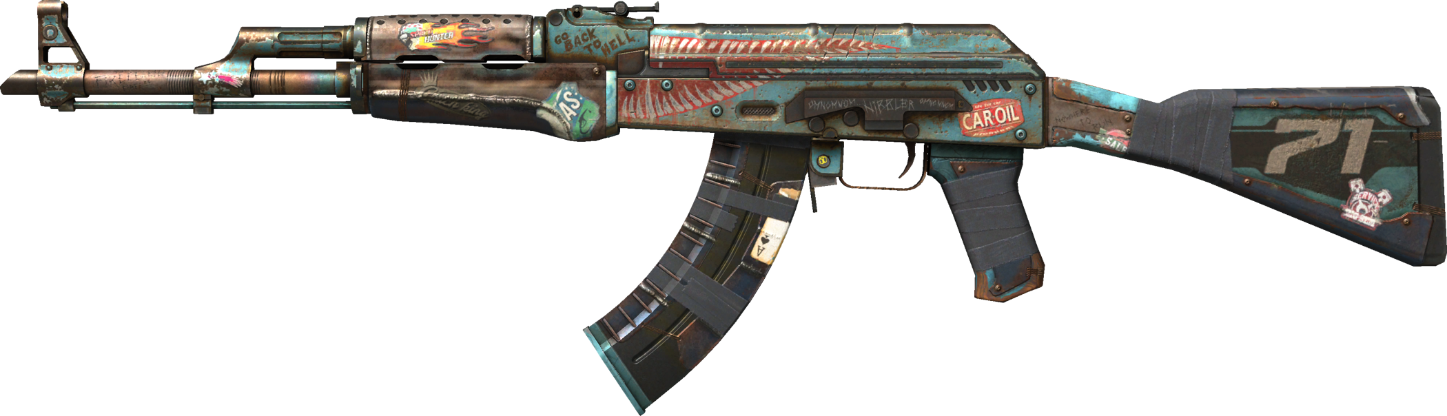 StatTrak™ AK-47 | Rat Rod on GamerPay