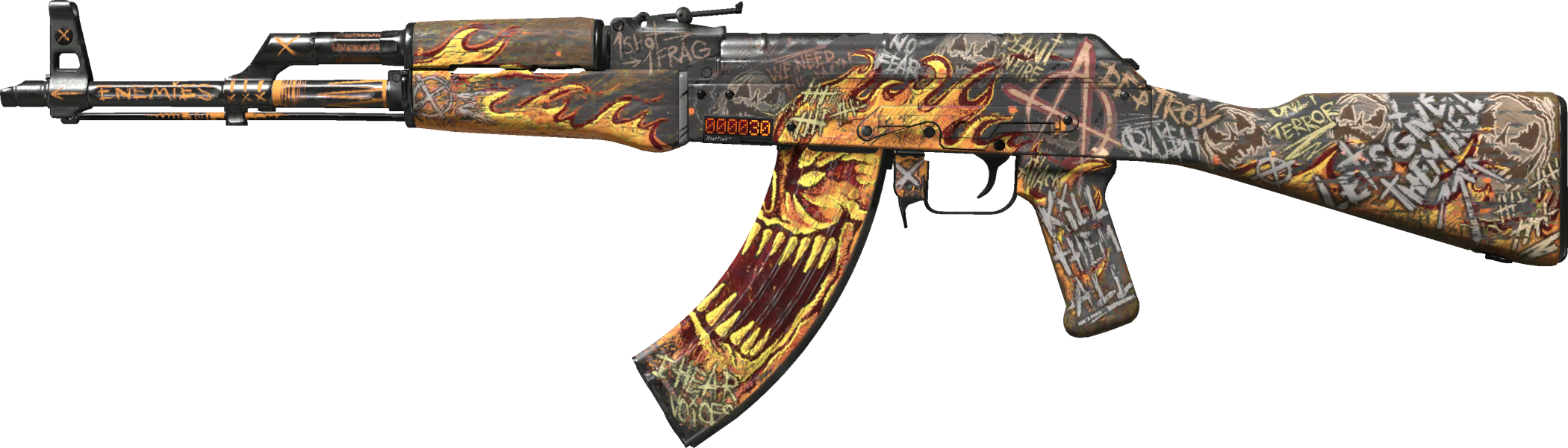 StatTrak™ AK-47 | Searing Rage on GamerPay