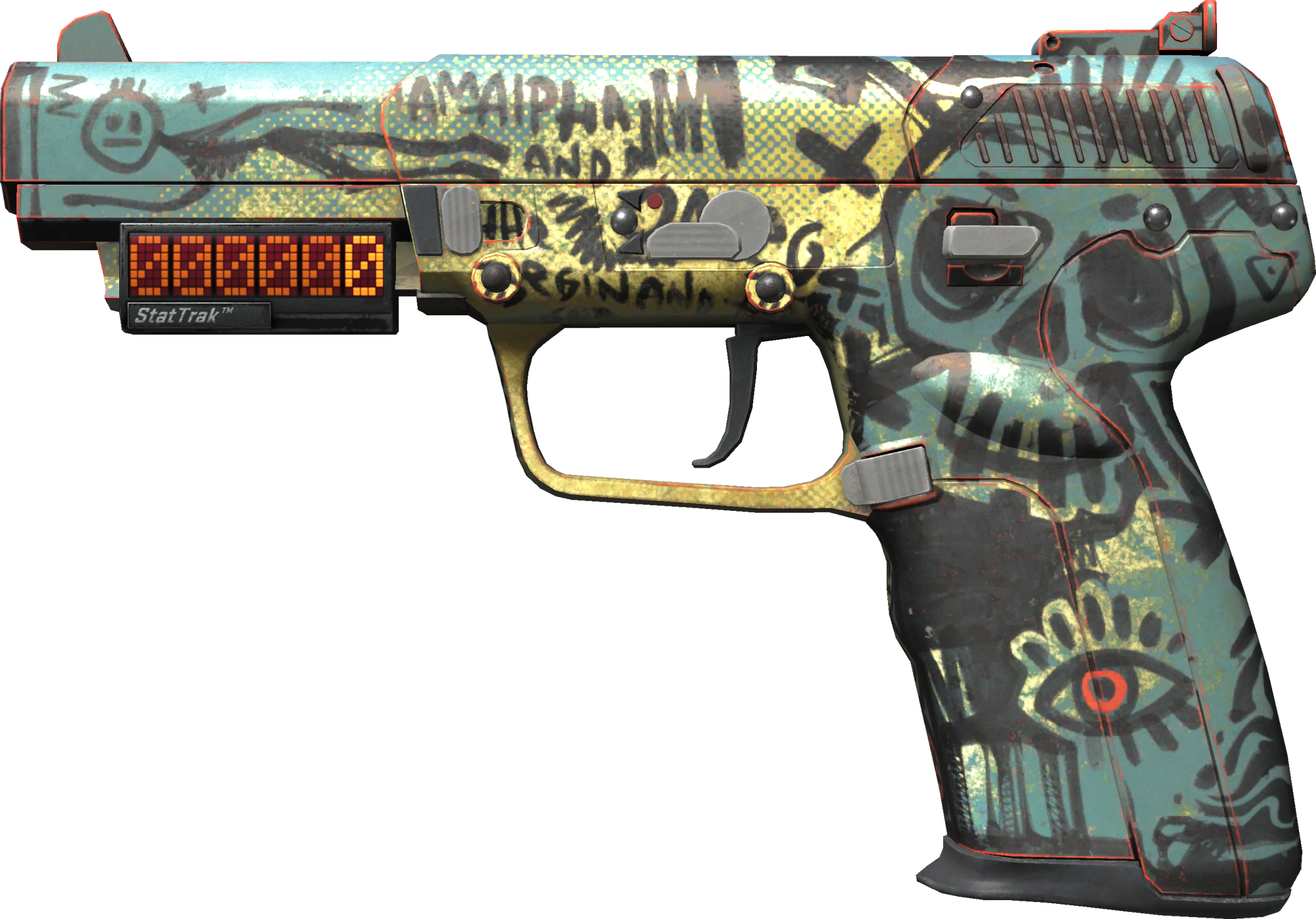 StatTrak™ Five-SeveN | Scrawl on GamerPay